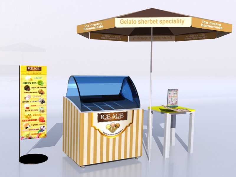 Ice cream promotion, ice cream cart, gelato promotions, free ice cream ...