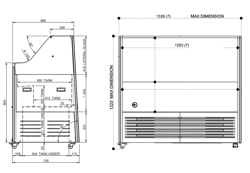 Catalog and prices of ice cream showcases, display, cart, chest ...